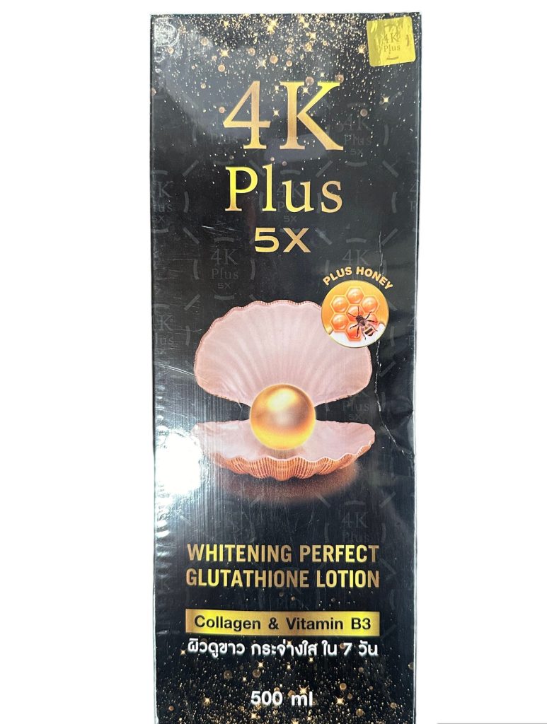 4k plus whitening perfect glutathione lotion (expiry 2/25) - Cung Cấp ...